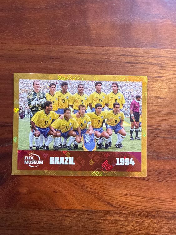 FIFA WM 1994 Brasilien Sticker Top Zustand, Sammlerstueck! (Neu (gemäss ...