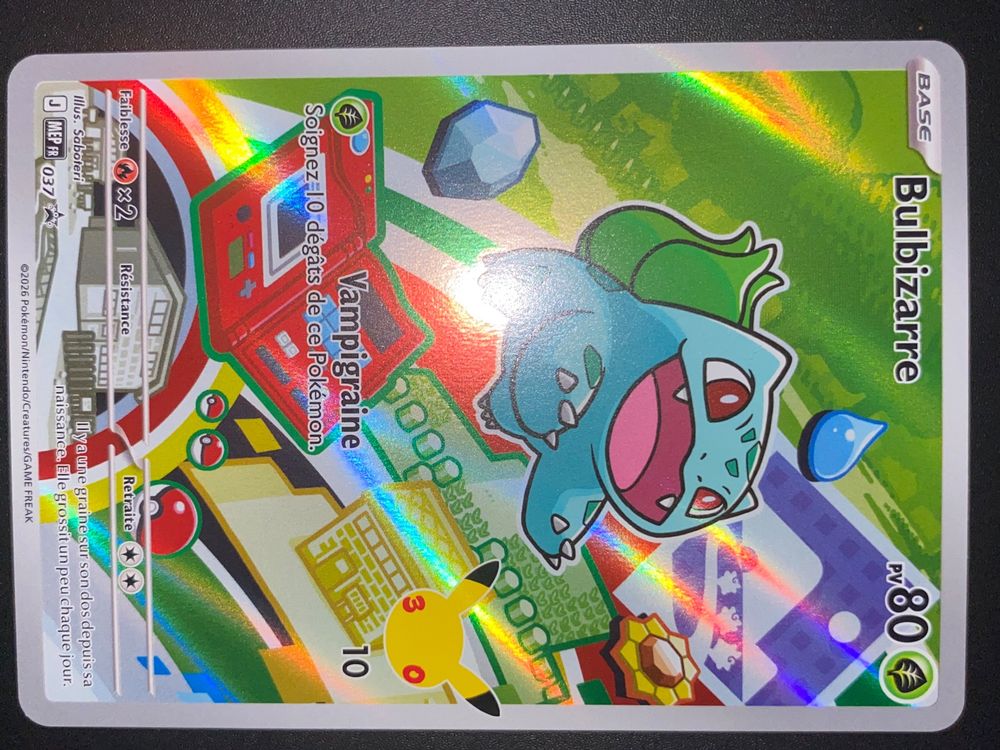 Bulbasaur 037 - Starter Series 1 - NM+ - FR (Neu (gemäss Beschreibung ...