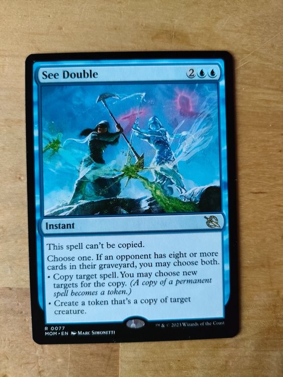 MTG - See Double - MOM - 0077 - Rare | Kaufen auf Ricardo