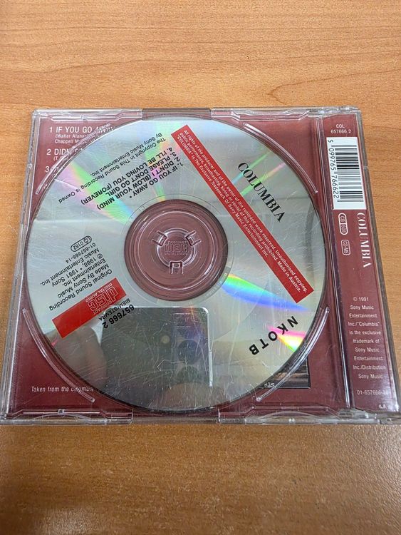 CD Single - NKOTB (New Kids On The Block) – If You Go Away (Gebraucht ...