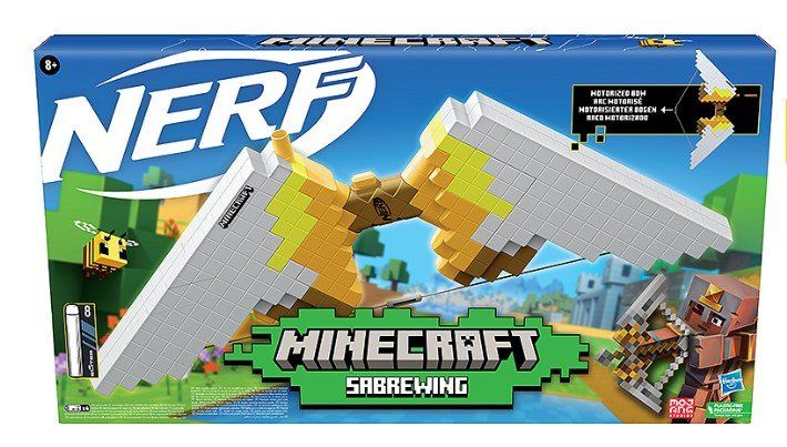 Nerf Minecraft "Sabrewing" Bogen Gun (Neu und originalverpackt) in Wil ...