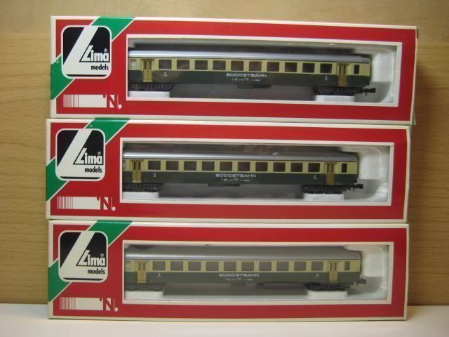 LIMA 320329S02 EW I 3 Wagen 2.Kl. SOB (Neu (gemäss Beschreibung)) in ...