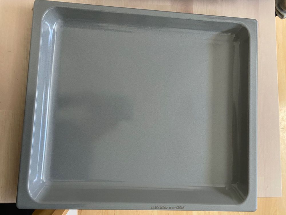 Backblech Miele Perfect Clean tief grau | Kaufen auf Ricardo