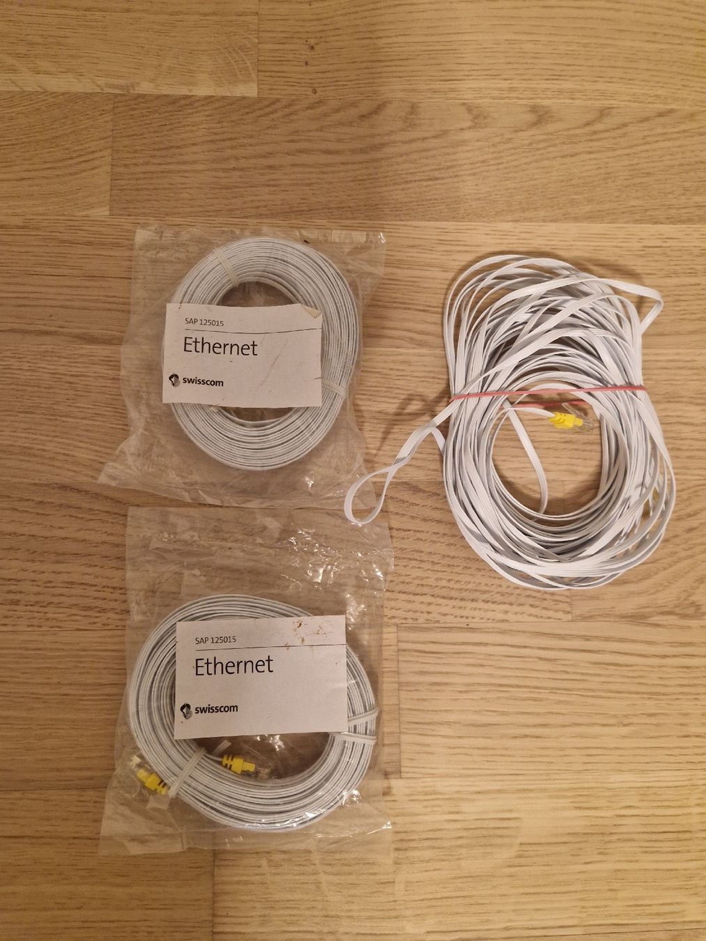 Swisscom Ethernet Cable Lot - Like New, 3 Cables Total! (Neu und ...