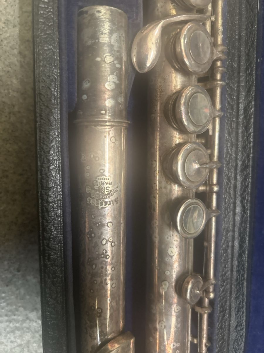Strasser S.M.L. Flöte, Vintage, Silber, Selten! 🎶 (Gebraucht) in ...