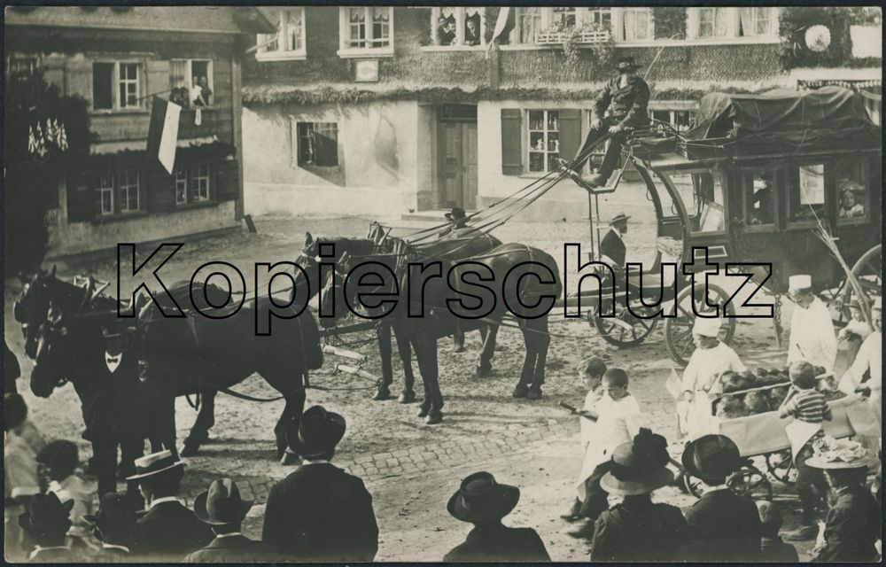 SG Nesslau - Neu St. Johann - Bahn BT - Postkutsche (Neu (gemäss Beschreibung)) in Schindellegi ...