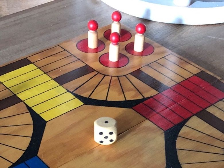 Eile mit Weile und Mühle aus Holz, 50 x 50 cm (Gebraucht) in für CHF 30 ...