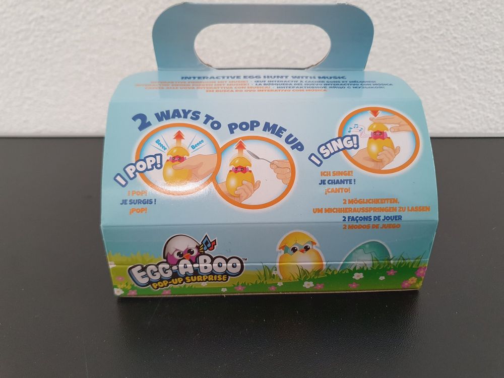 Ostern - EGG A BOO - POP-UP SURPRISE - 1 Packung a 4 Eier | Kaufen auf ...