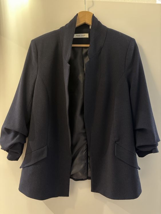 Schicker Blazer von Naf Naf, Gr. 38, Dunkelblau, Top Zustand (Neu ...
