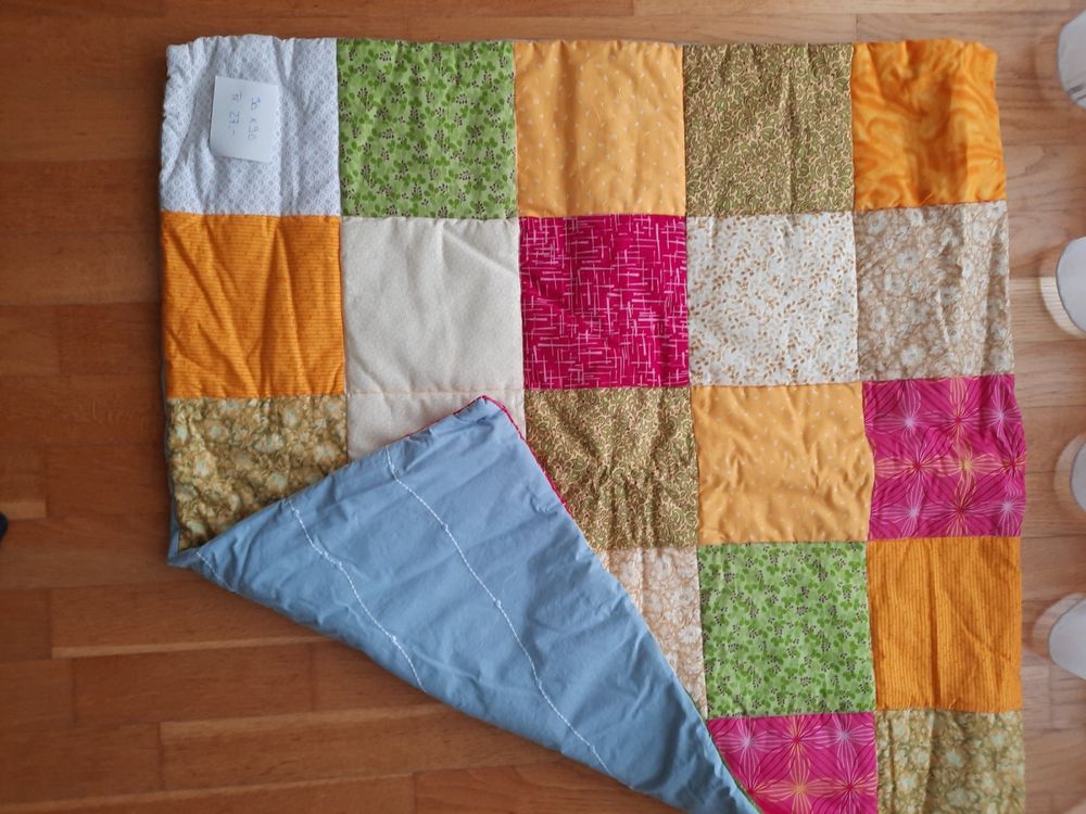 Patchworkdecke (Neu (gemäss Beschreibung)) in Oensingen für CHF 25 – mit Lieferung auf Ricardo ...