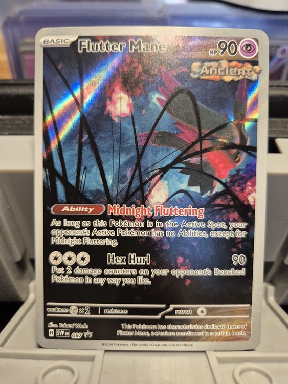 Carte Pokémon Flutter Mane 097 promo (Neu (gemäss Beschreibung)) in ...