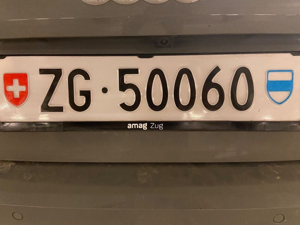 Autokennzeichen ZG 50060 (Gebraucht) in Zug für CHF 999 – nur Abholung auf Ricardo kaufen