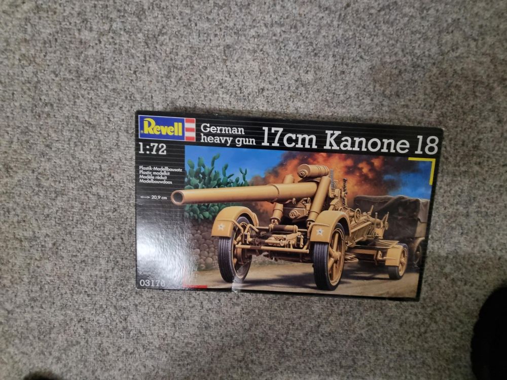 German Heavy Gun 17cm Kanone 18 (Neu (gemäss Beschreibung)) in ...