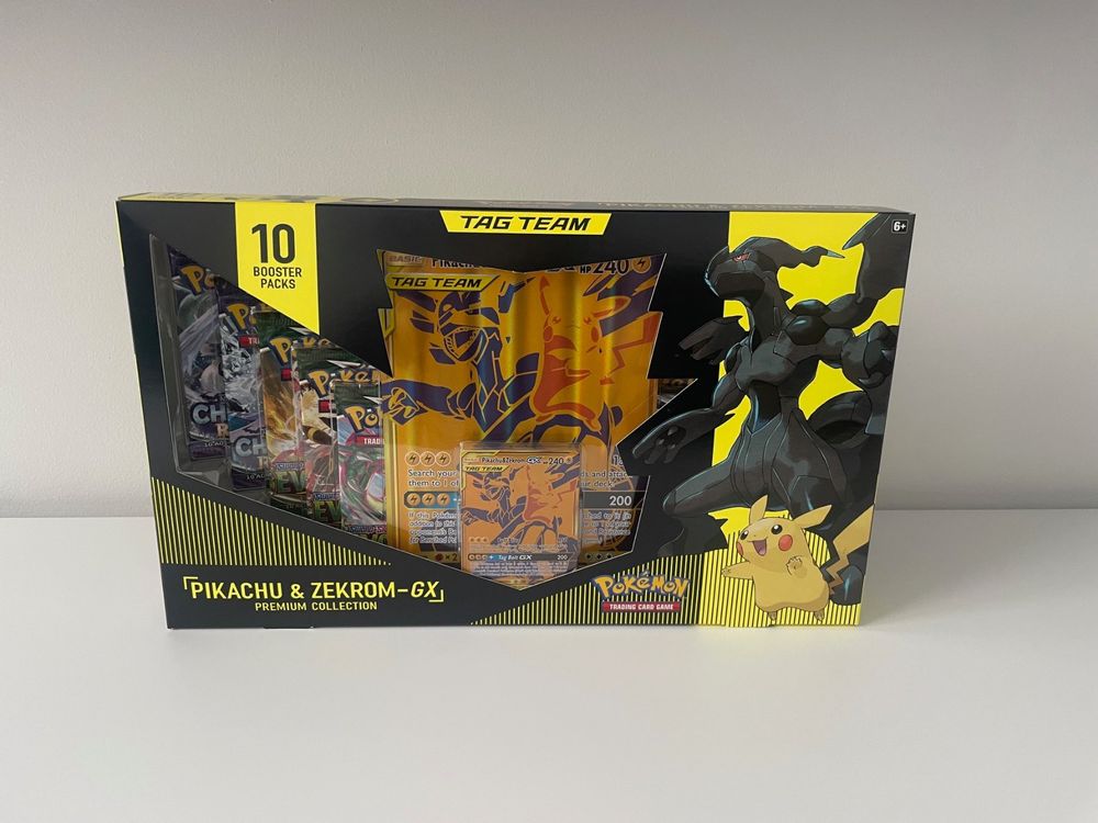 Pokémon Pikachu & Zekrom GX Tag Team Premium Collection | Kaufen auf Ricardo