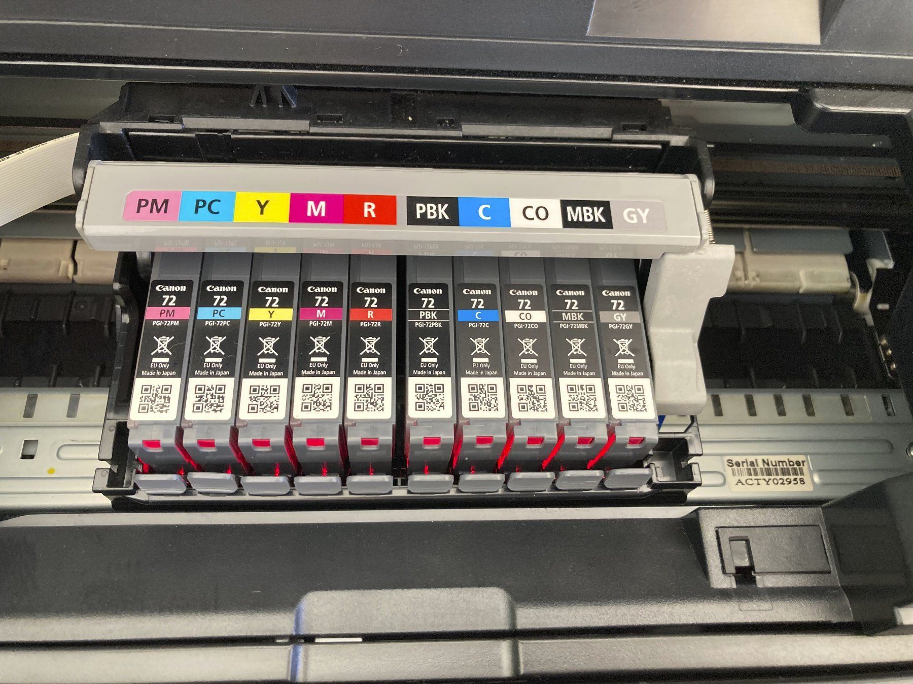 Imprimante Canon PIXMA PRO-10 + cartouches + papiers photo (D'occasion ...