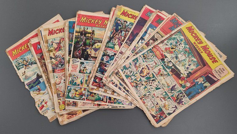 Micky Maus Weekly, 1951, seltene Sammleredition (Defekt) in St.Gallen ...