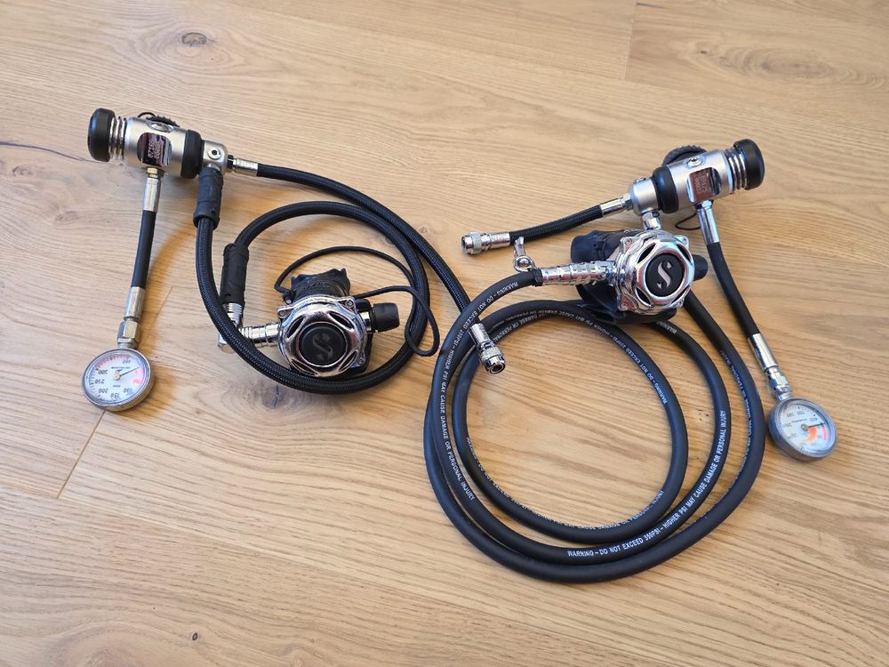 Scubapro Sidemount Atemregler Set Mk19 A700 (Gebraucht) in Remetschwil ...