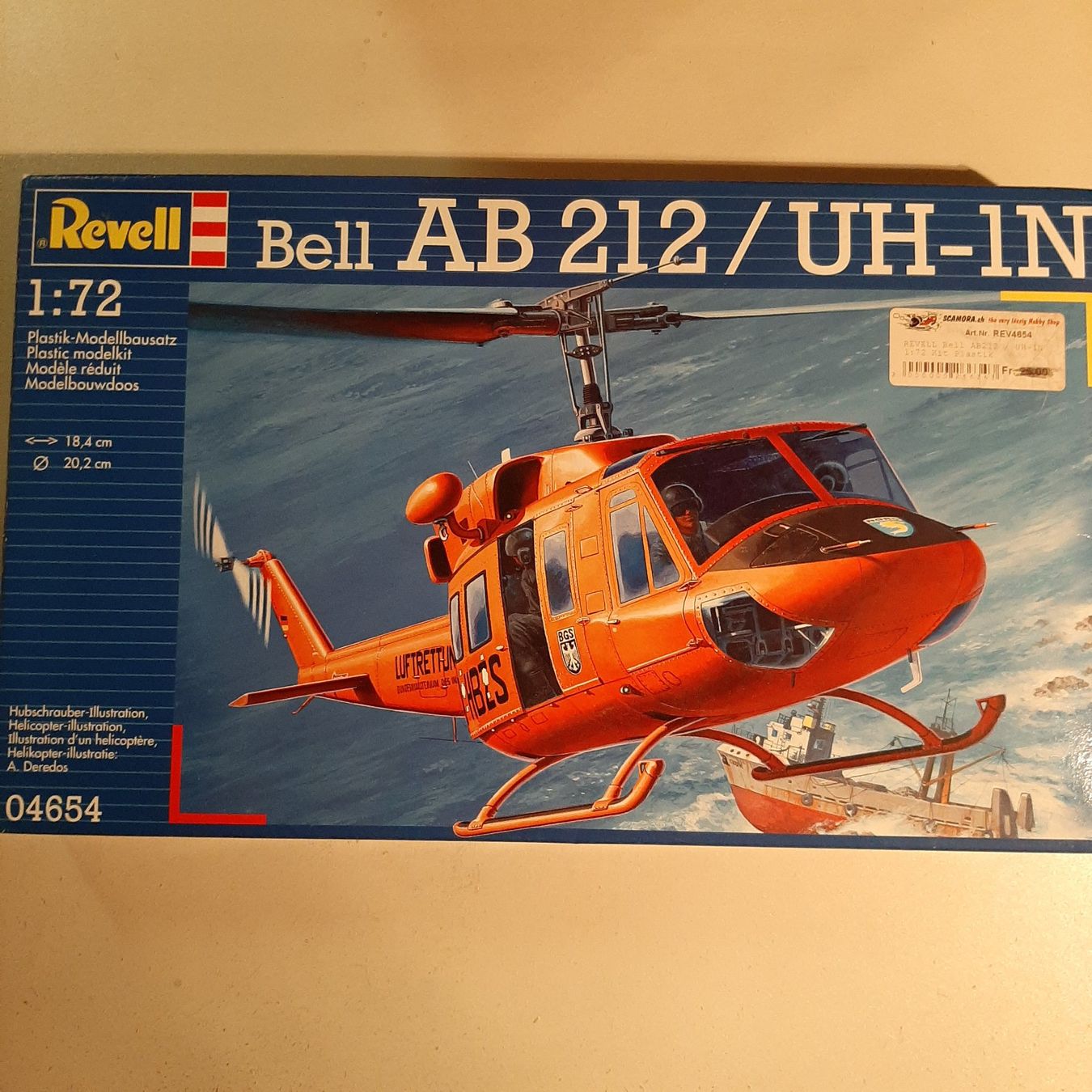 2002 ... Bell AB-212/UH-1N ... Revell 04654 (Neu (gemäss Beschreibung ...