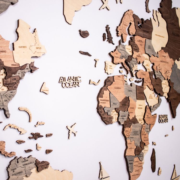 Weltkarte aus Holz: Dein ganz persönliches Reiseabenteuer! (Neu und originalverpackt) in ...