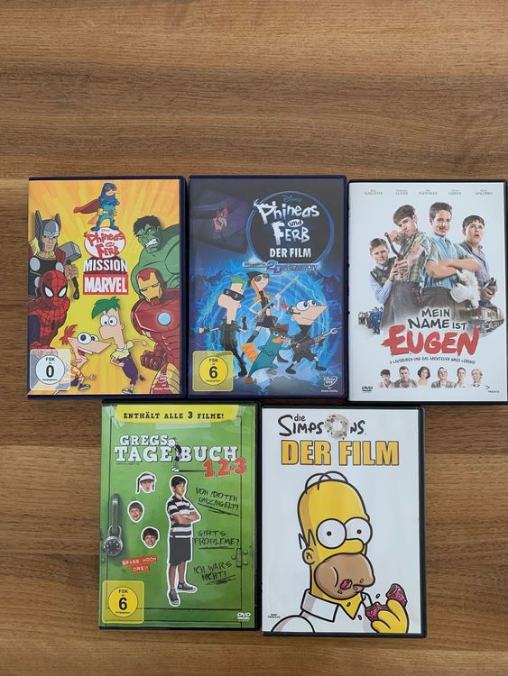 lustiges DVD Paket für Familie/Kinder/Teenies | Kaufen auf Ricardo
