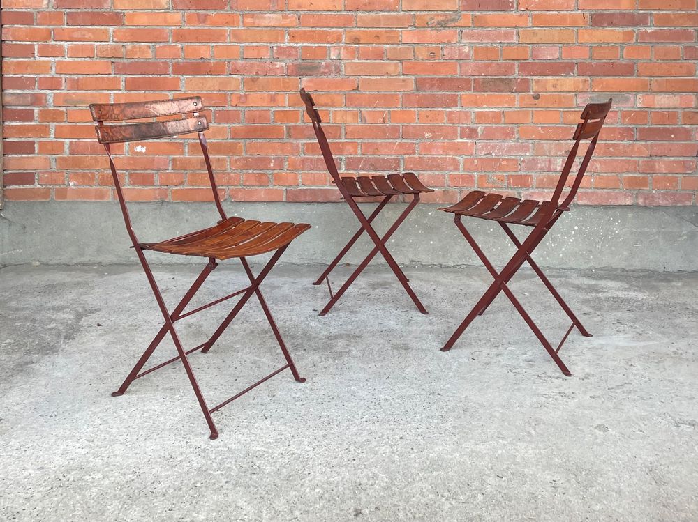 Marco Zanuso / 3er Set Zanotta Celestina Klappstühle (Gebraucht) in Schinznach-Dorf für CHF 170 ...