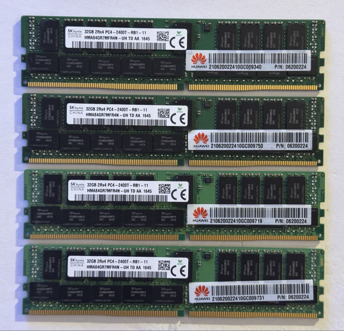 4x 32GB DDR4 RAM PC4-2400T Huawei Server Memory Kit (Gebraucht) in ...