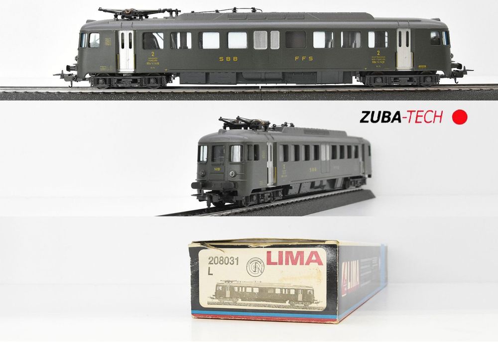 Lima 208031 Triebwagen RBe 4/4 SBB H0 GS Analog mit OVP (Gebraucht) in St. Gallen für CHF 36 ...