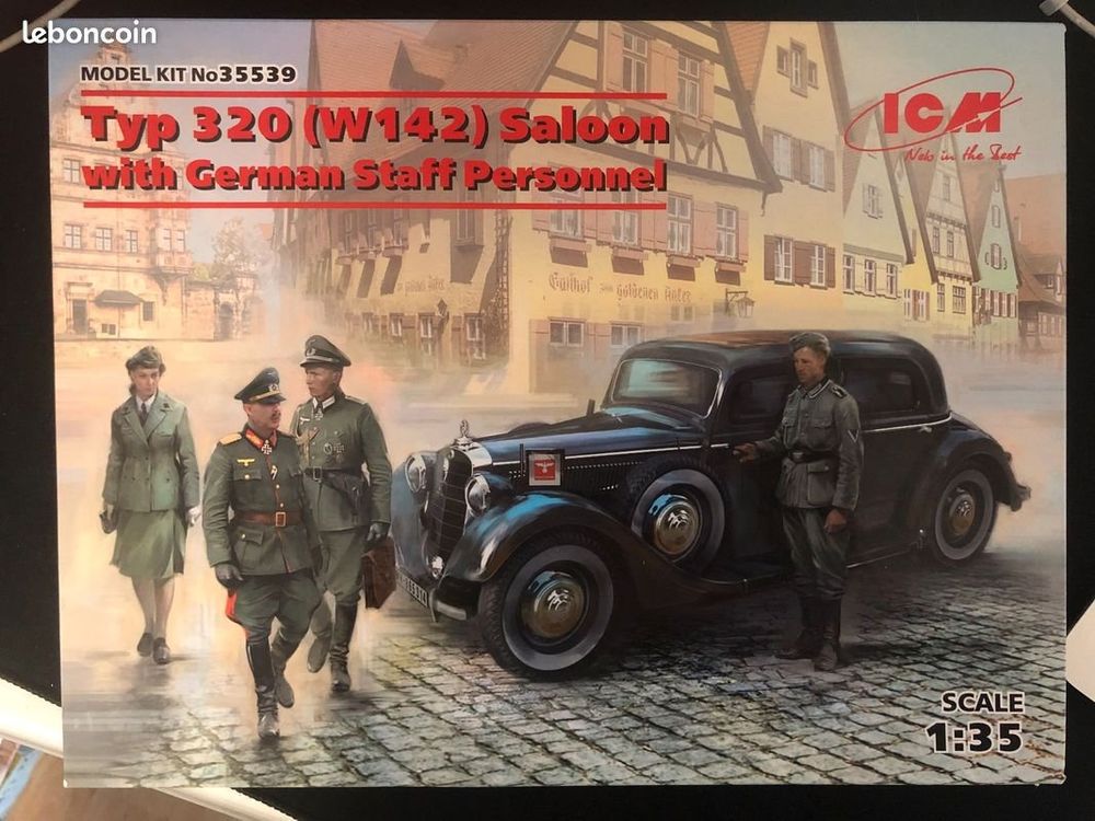 ICM Typ 320 Saloon avec équipage allemand au 1/35 | Kaufen auf Ricardo