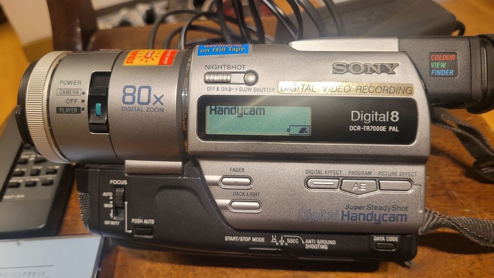 Handycam Sony Digital 8 (Gebraucht) in für CHF 100 – mit Lieferung auf ...