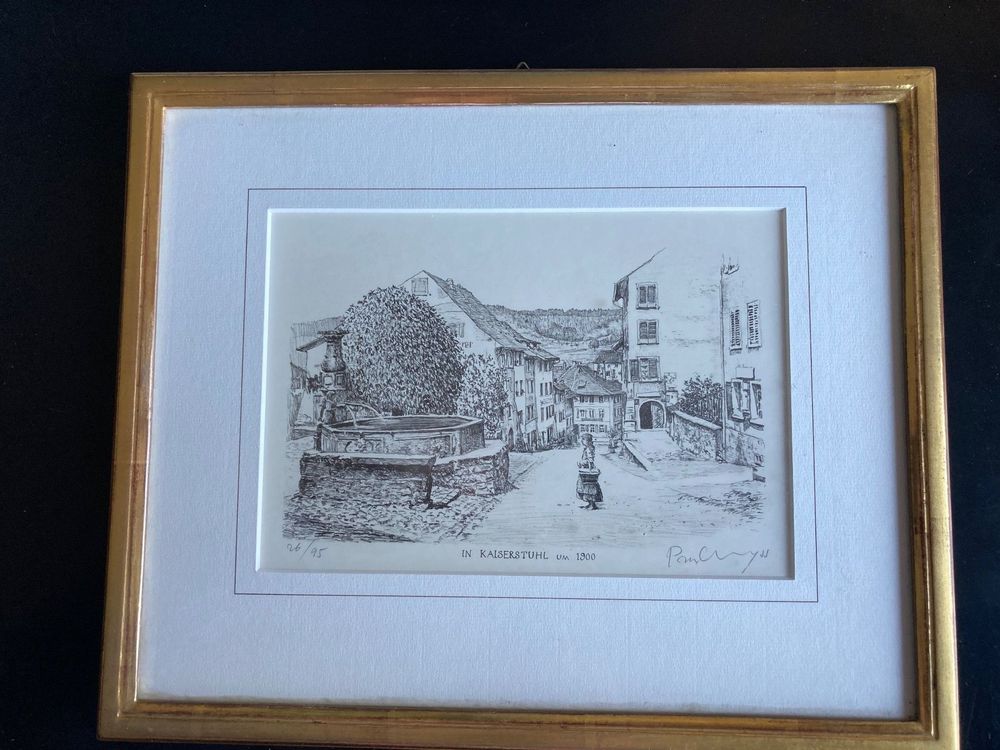 Original-Grafik Paul Wyss | Kaufen auf Ricardo