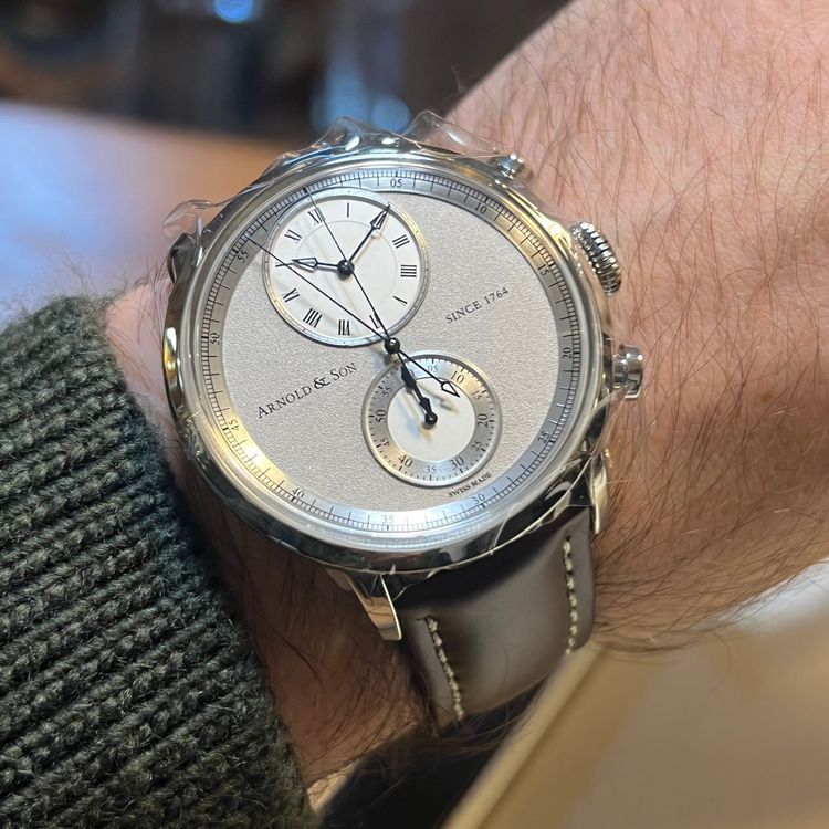Arnold & Son CTB Chronograph Full Set 1CHAS.S0 (Gebraucht) in Carouge ...
