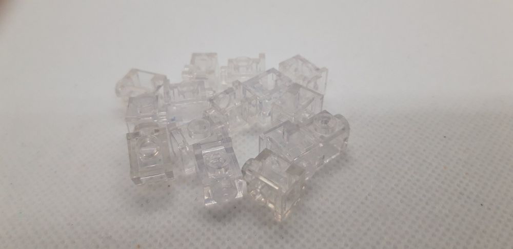 Lego 15 Stk. Angular Brick 1x1 (trans-clear) | Kaufen auf Ricardo