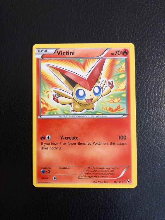 Noble Victories Victini rare 15/101 Ab 1 | Kaufen auf Ricardo