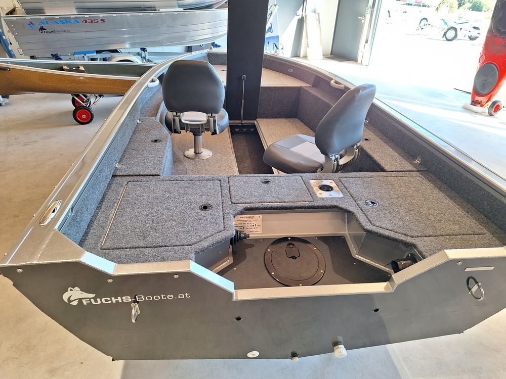 Vizion 440 RS Aluminium Angelboot Alu Boot Ruderboot (Neu und ...