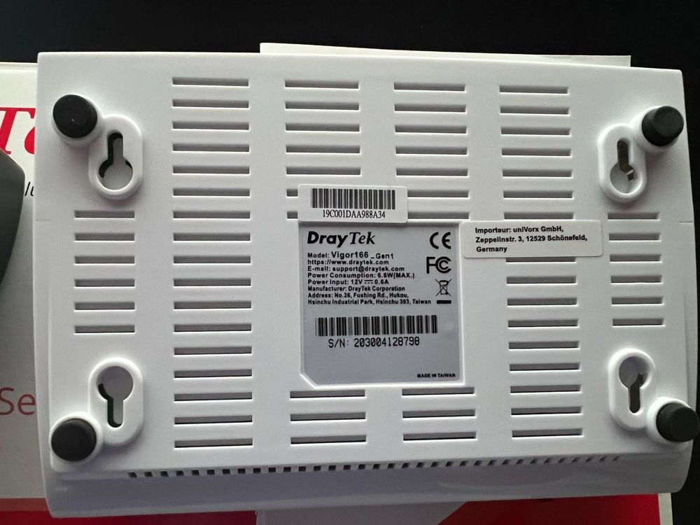 DrayTek Vigor 166 G.Fast/Supervectoring/VDSL Modem (Gebraucht) in ...