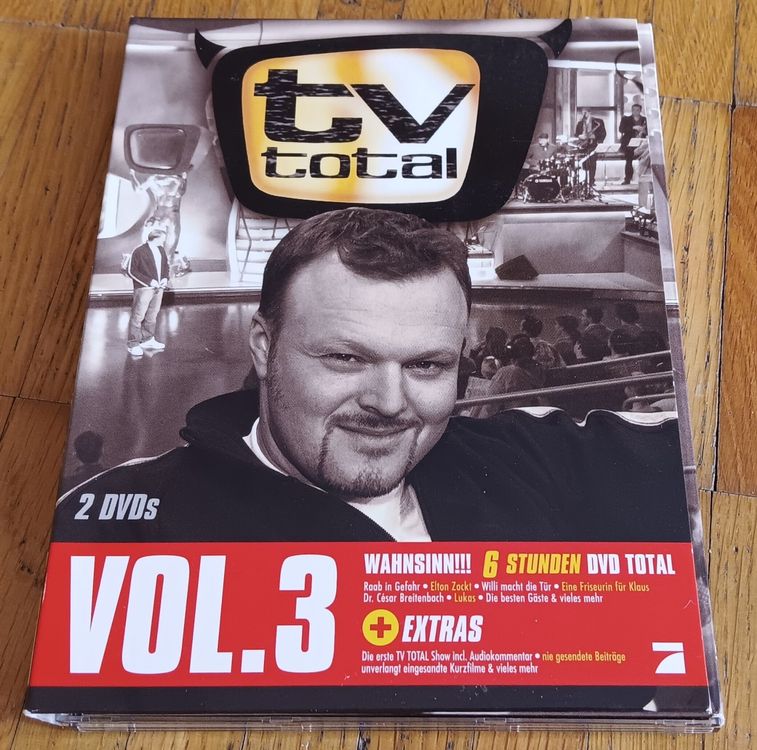 TV Total Vol. 3 - 2 DVDs - 6 Stunden Comedy! Stefan Raab (Gebraucht) in Dietikon für CHF 1 – mit ...