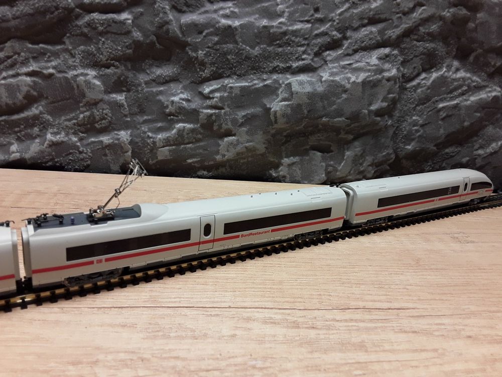 Modellbahn _ Minitrix _ ICE Zug mit BordRestaurant _ Spur N | Kaufen ...