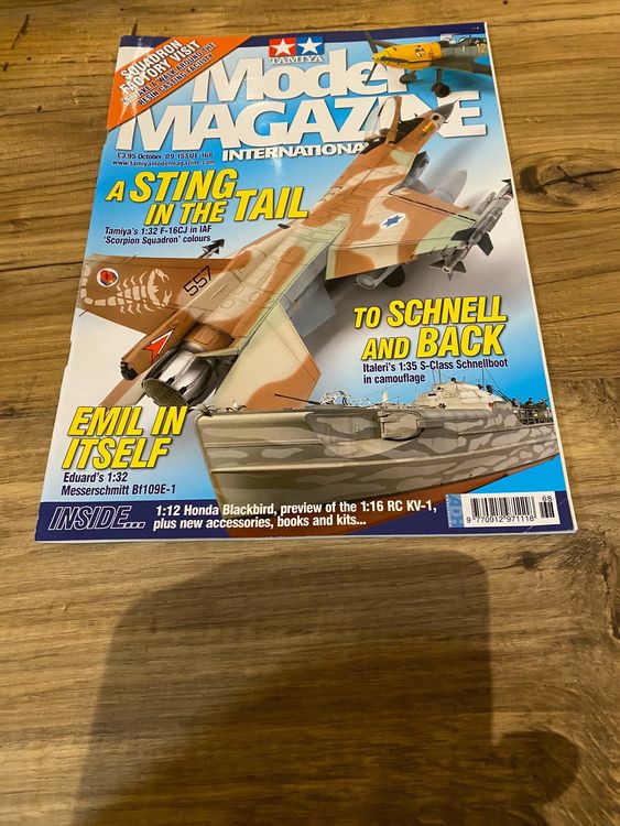MAG ENG TAMIYA MODEL MAGAZINE 168 OCTOBER 09 (Gebraucht) in MÜHLEDORF ...