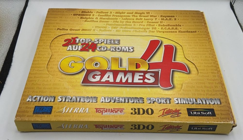 GoldGames 4 Spielesammlung Retro (Gebraucht) in Bad Ragaz für CHF 39 ...