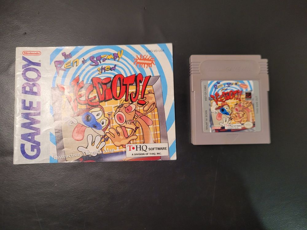 The Ren & Stimpy Show - Veediots + Instructions Gameboy (Gebraucht) in ...