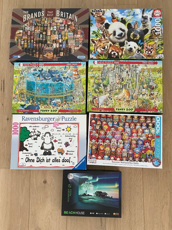 Puzzles Komplett (Gebraucht) in Opfikon für CHF 36 – mit Lieferung auf ...
