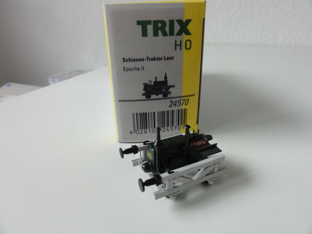 Trix H0 24570 Schienen-Traktor Lanz unmotorisiert, neu & OVP (Neu und ...