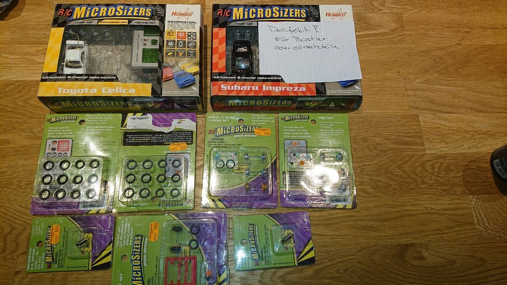 Rc MicroSizer Funkferngesteuert 27MHz inkl.viel Zubehör (Gebraucht) in ...