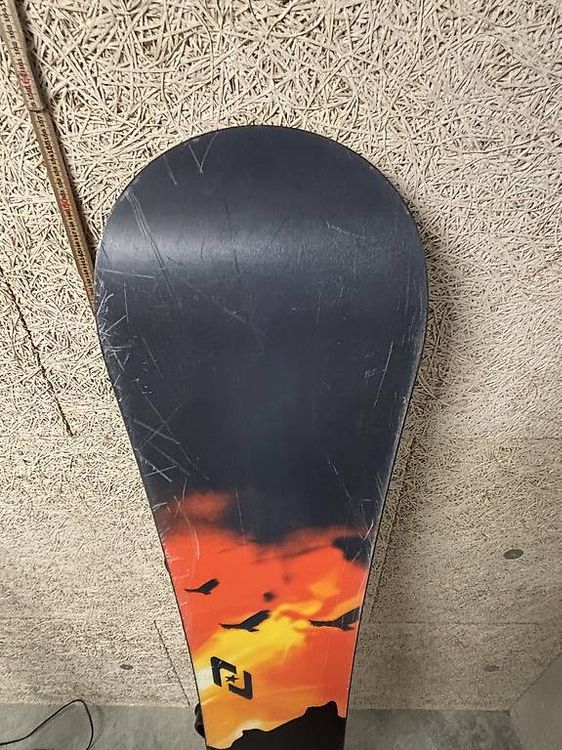 Snowboard mit Bindung ? 160 cm Länge / 27 cm Breite (Gebraucht) in ...