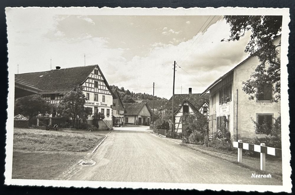 Fotokarte Neerach Dorfpartie (Gebraucht) in Horw für CHF 10 – mit ...