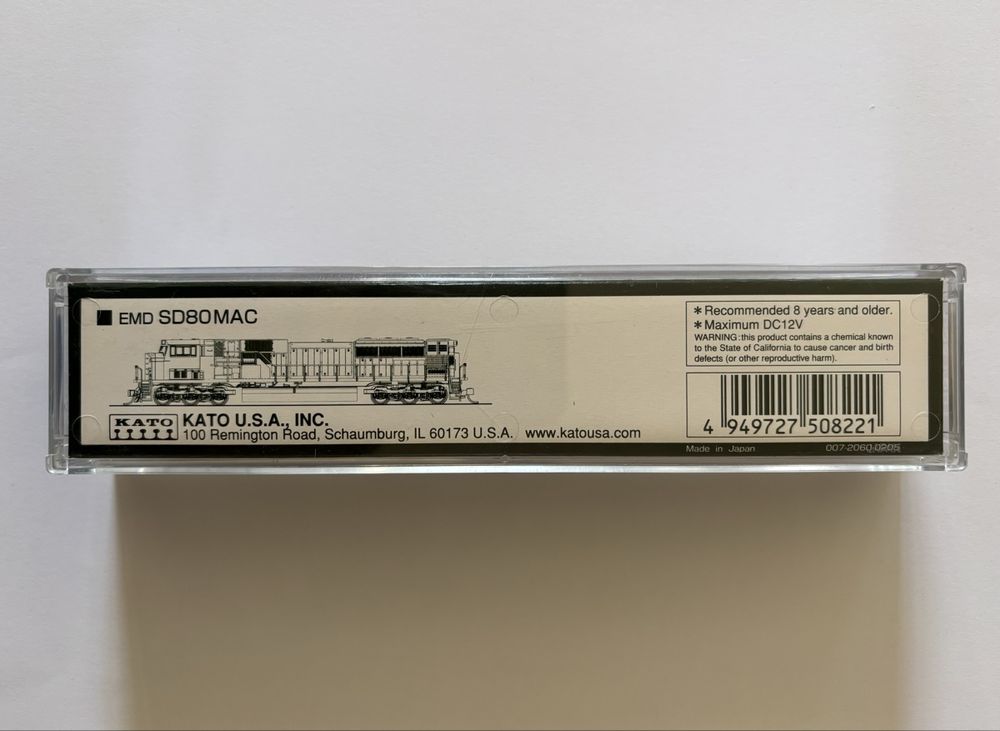 KATO EMD SD80MAC CSX Diesellok, neuwertig! Sammlerstück (Gebraucht) in ...