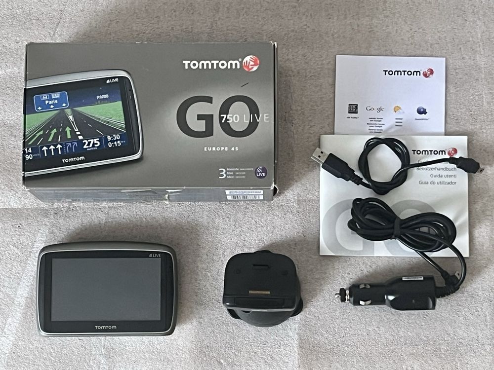 GPS TomTom GO 750 Live (Gebraucht) in Les Acacias für CHF 16 – mit Lieferung auf Ricardo kaufen