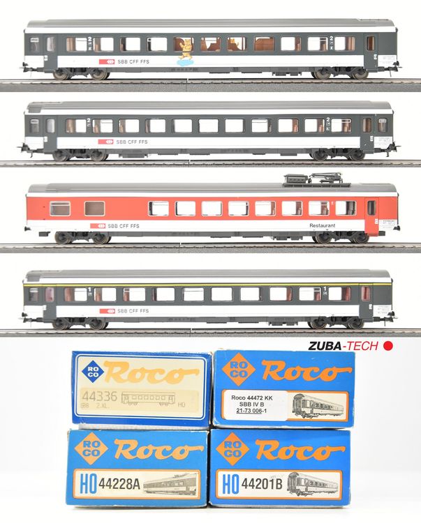 Roco 4x EW IV Personenwagen der SBB, H0 GS mit OVP (Gebraucht) in St. Gallen für CHF 66 – mit ...