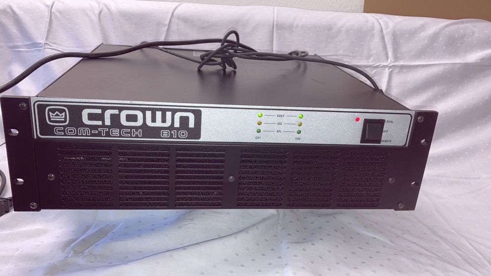 Crown Com-Tech 810 power Amplifier (Gebraucht) in Dietikon für CHF 140 ...
