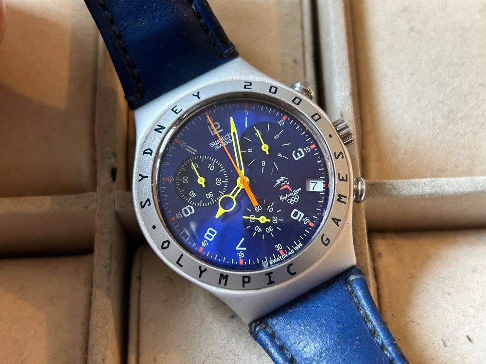 Montre Swatch IRONY aluminium Olympique Sydney 2000 fonction | Kaufen ...